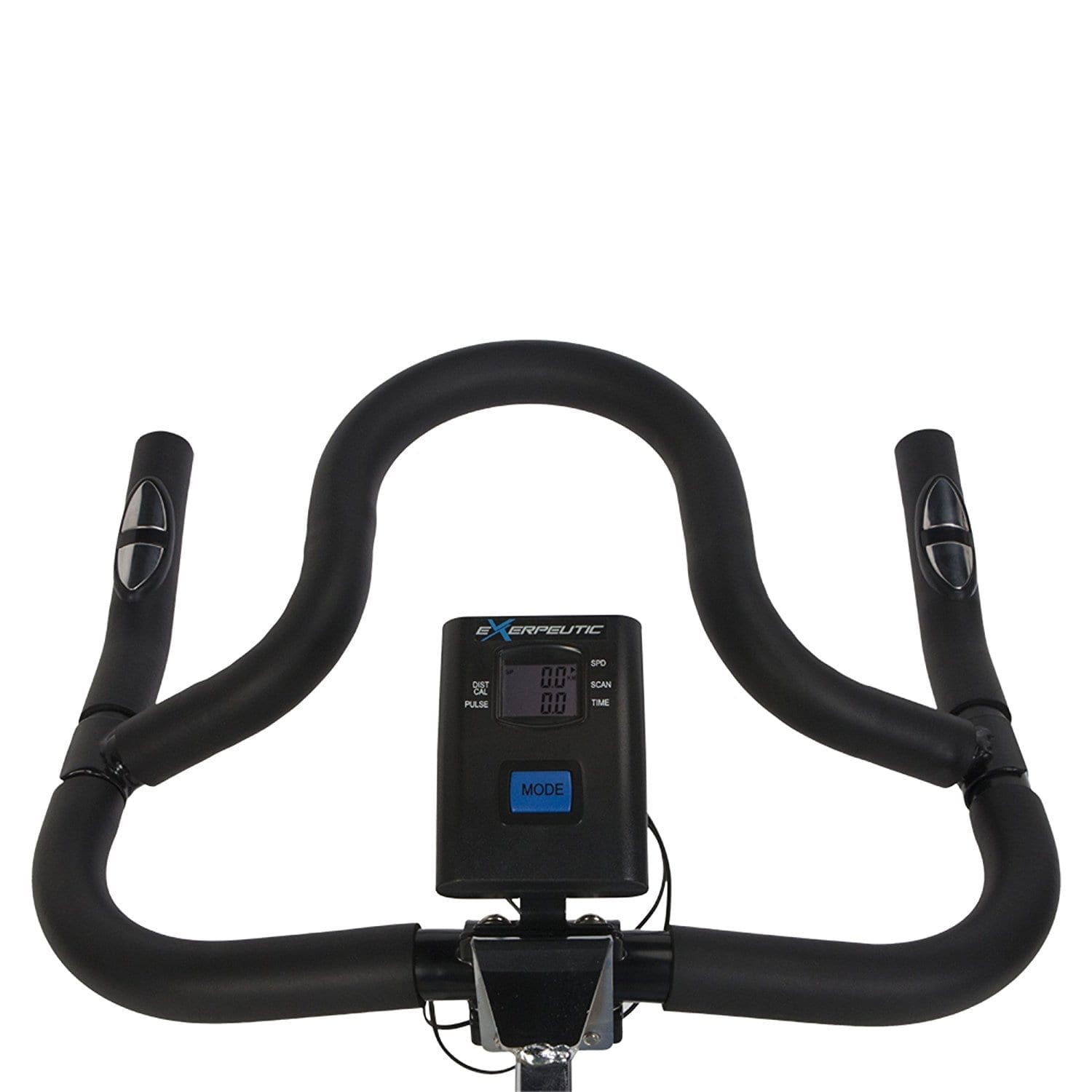 Exerpeutic LX7 Indoor Cycle Trainer with Computer Monitor and Heart ...